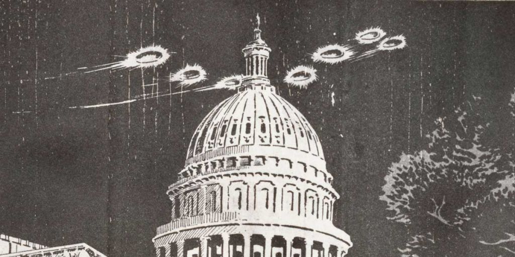 Authentic “Flying Saucers” Over Washington in 1952